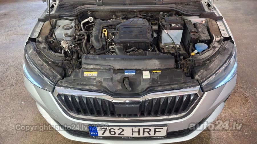 Grey Skoda Scala 2021 in Tallinn, with an engine capacity of 1.00 L and mileage of 185 thousand km for 6999 €, photo 4 on AUTOMOTO.COM.LV