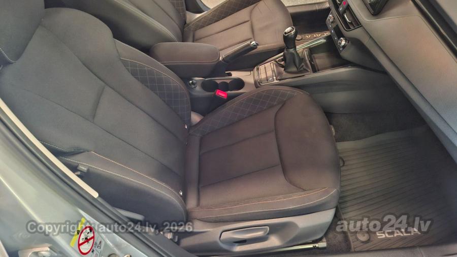 Grey Skoda Scala 2021 in Tallinn, with an engine capacity of 1.00 L and mileage of 185 thousand km for 6999 €, photo 12 on AUTOMOTO.COM.LV