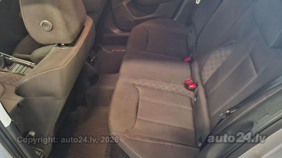 Grey Skoda Scala 2021 in Tallinn, with an engine capacity of 1.00 L and mileage of 185 thousand km for 6999 €, photo 13 on AUTOMOTO.COM.LV