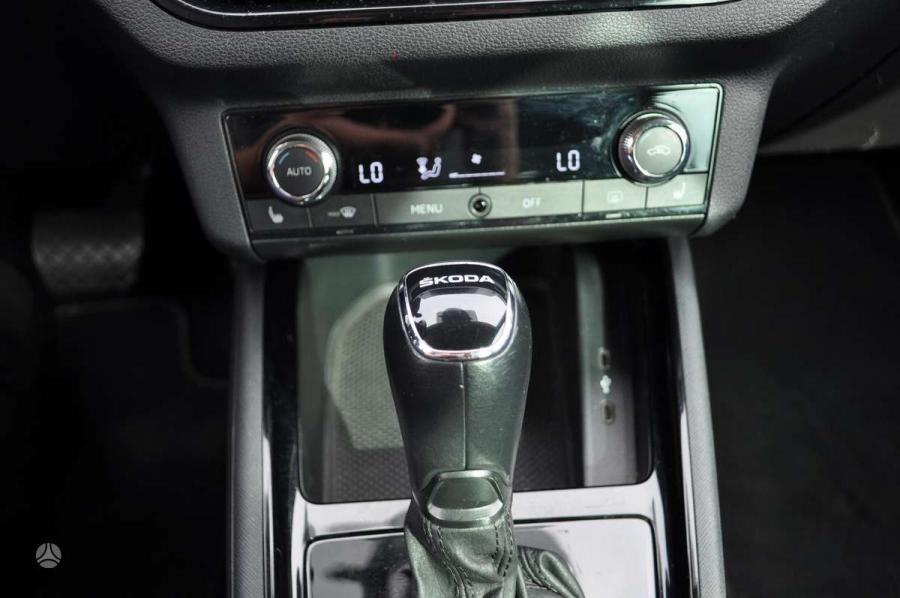 Grey Skoda Scala 2021 in Vilnius, with an engine capacity of 1.50 L and mileage of 104 thousand km for 11700 €, photo 23 on AUTOMOTO.COM.LV