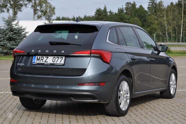 Skoda Scala 2021 Viļņa vietnē Pelēks Skoda Scala 2021 Viļņa, ar dzinēja tilpumu 1.50 L un nobraukumu 104 tūkst. km par 11700 €, foto 5 vietnē AUTOMOTO.COM.LV