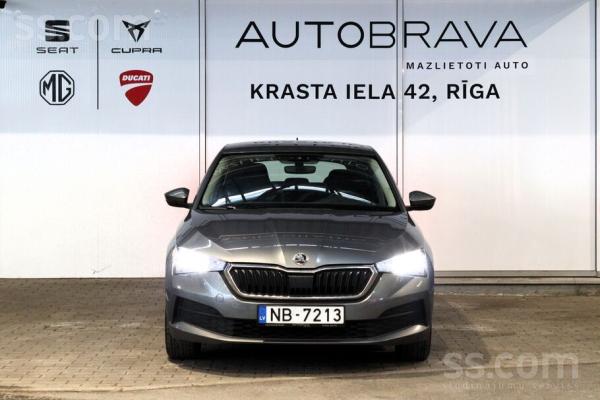 Pelēks Skoda Scala 2022 Rīga, ar dzinēja tilpumu 1.00 L un nobraukumu 169 tūkst. km par 10800 €, foto 2 vietnē AUTOMOTO.COM.LV