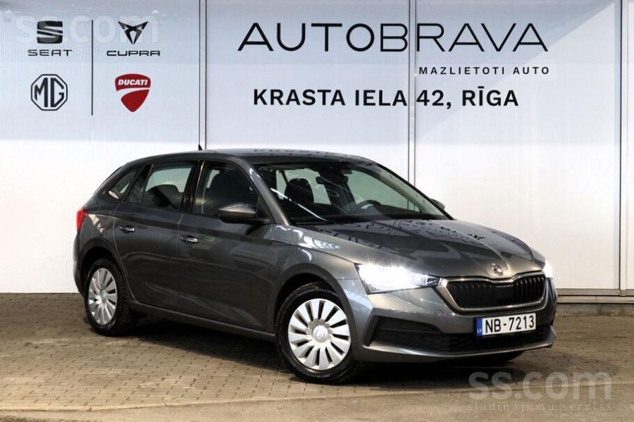 Pelēks Skoda Scala 2022 Rīga, ar dzinēja tilpumu 1.00 L un nobraukumu 169 tūkst. km par 9800 €, foto 3 vietnē AUTOMOTO.COM.LV