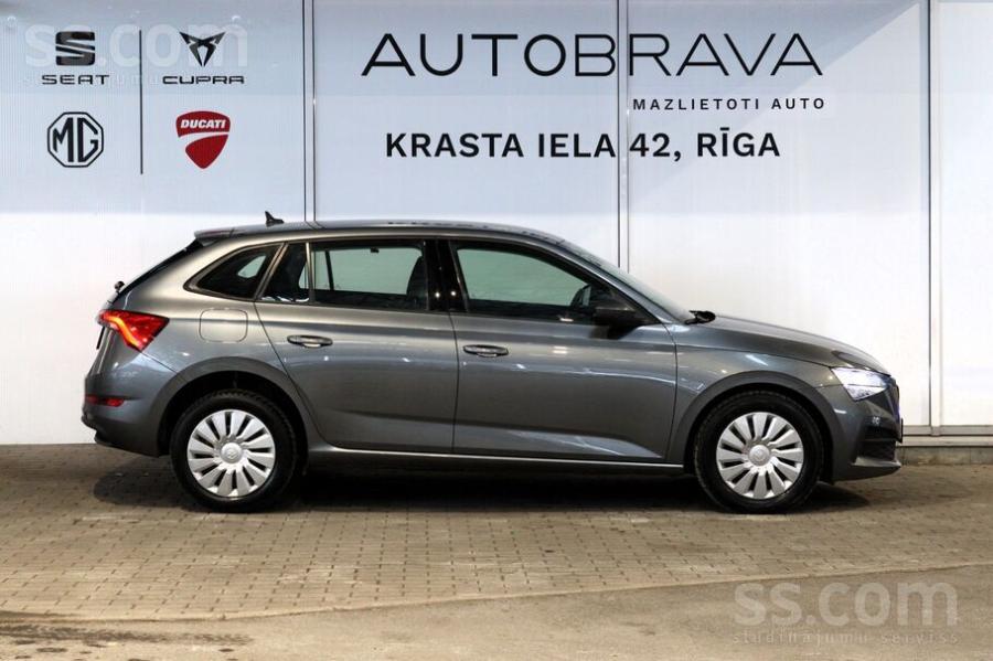 Pelēks Skoda Scala 2022 Rīga, ar dzinēja tilpumu 1.00 L un nobraukumu 169 tūkst. km par 9800 €, foto 5 vietnē AUTOMOTO.COM.LV