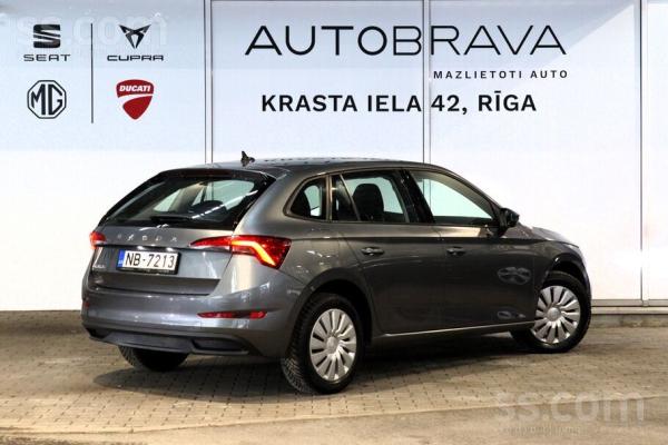 Pelēks Skoda Scala 2022 Rīga, ar dzinēja tilpumu 1.00 L un nobraukumu 169 tūkst. km par 10800 €, foto 8 vietnē AUTOMOTO.COM.LV