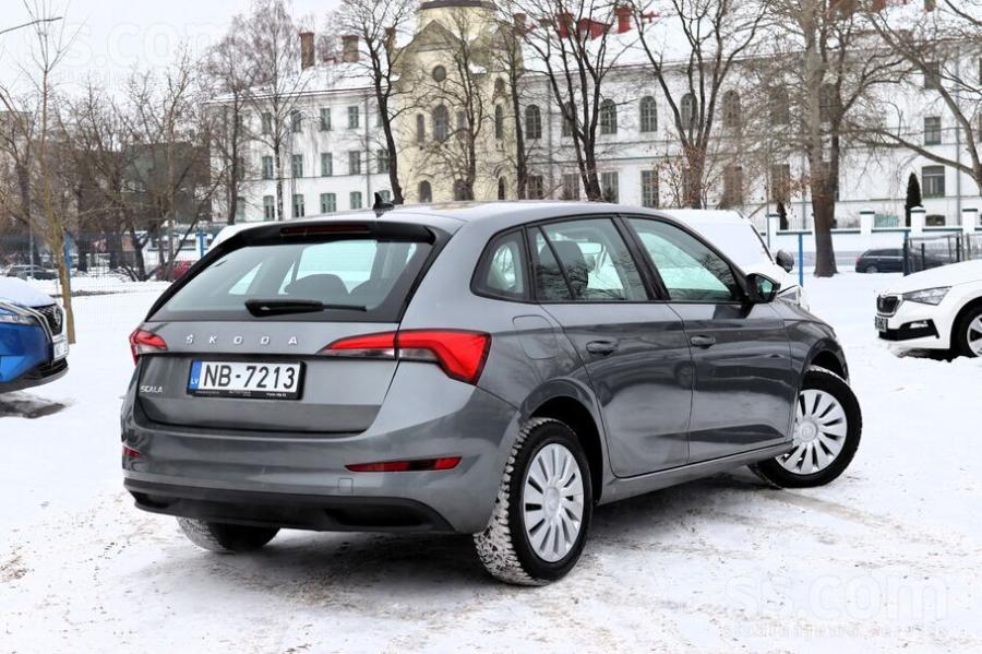 Pelēks Skoda Scala 2022 Rīga, ar dzinēja tilpumu 1.00 L un nobraukumu 169 tūkst. km par 9800 €, foto 27 vietnē AUTOMOTO.COM.LV