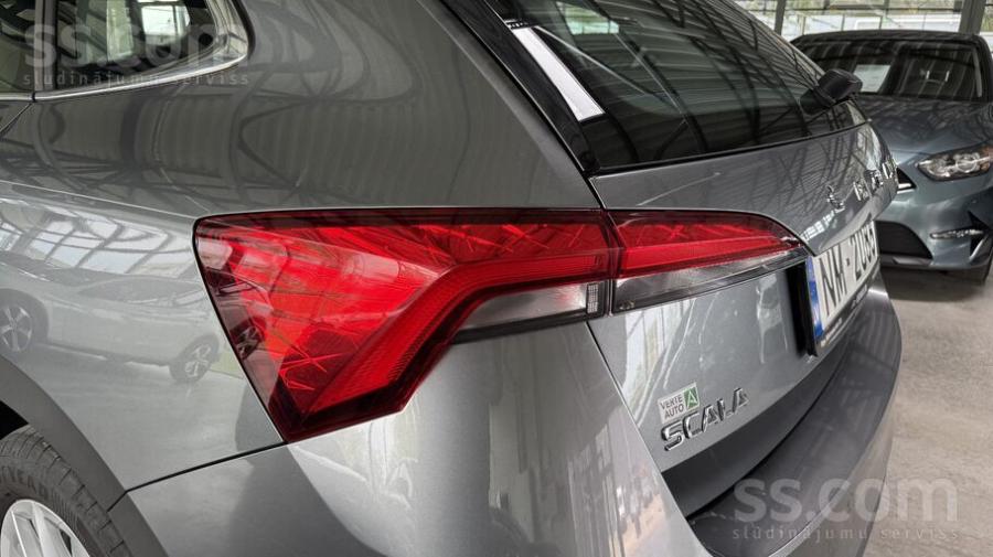 Pelēks Skoda Scala 2023 Rīga, ar dzinēja tilpumu 1.00 L un nobraukumu 41 tūkst. km par 16400 €, foto 10 vietnē AUTOMOTO.COM.LV