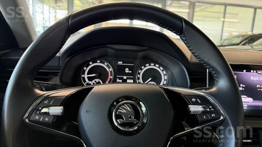 Pelēks Skoda Scala 2023 Rīga, ar dzinēja tilpumu 1.00 L un nobraukumu 48 tūkst. km par 15400 €, foto 19 vietnē AUTOMOTO.COM.LV