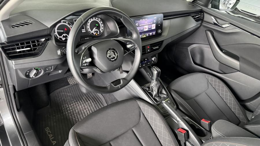 Pelēks Skoda Scala 2023 Rīga, ar dzinēja tilpumu 1.00 L un nobraukumu 41 tūkst. km par 1640000 €, foto 11 vietnē AUTOMOTO.COM.LV
