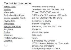 Grey Skoda Scala 2024 in Vilnius, with an engine capacity of 1.00 L and mileage of 55 thousand km for 14500 €, photo 12 on AUTOMOTO.COM.LV