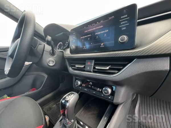 Grey Skoda Scala 2024 in Riga, with an engine capacity of 1.50 L and mileage of 21 thousand km for 22950 €, photo 10 on AUTOMOTO.COM.LV