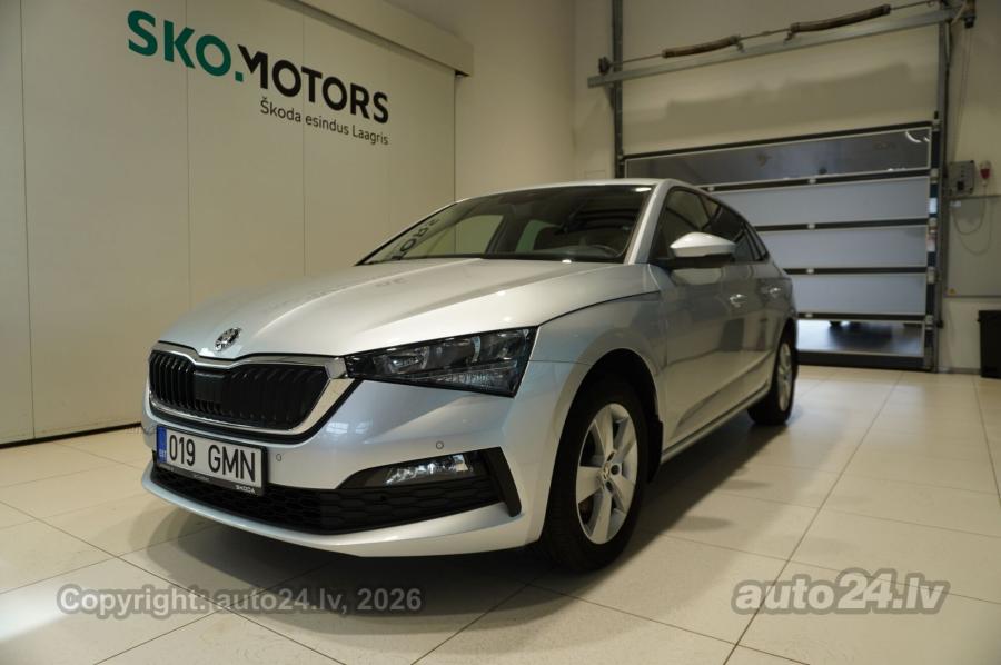 Grey Skoda Scala 2024 in Tallinn, with an engine capacity of 1.00 L and mileage of 47 thousand km for 16500 €, photo 1 on AUTOMOTO.COM.LV