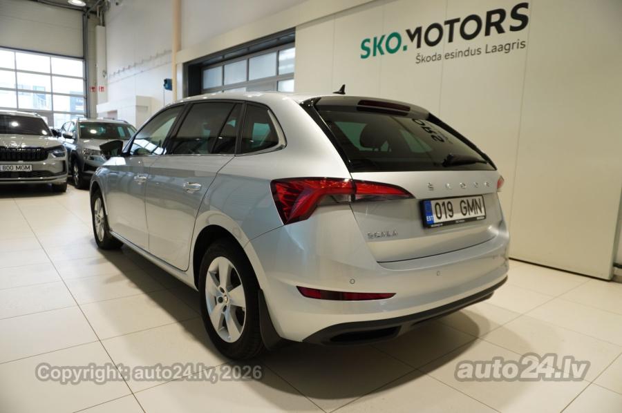 Grey Skoda Scala 2024 in Tallinn, with an engine capacity of 1.00 L and mileage of 47 thousand km for 16500 €, photo 3 on AUTOMOTO.COM.LV