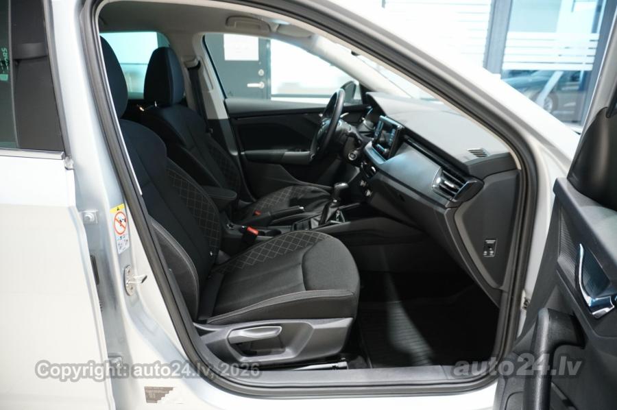 Grey Skoda Scala 2024 in Tallinn, with an engine capacity of 1.00 L and mileage of 47 thousand km for 16500 €, photo 14 on AUTOMOTO.COM.LV