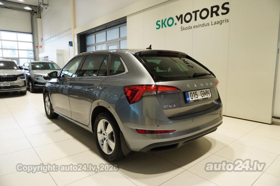 Grey Skoda Scala 2024 in Tallinn, with an engine capacity of 1.00 L and mileage of 53 thousand km for 16500 €, photo 3 on AUTOMOTO.COM.LV