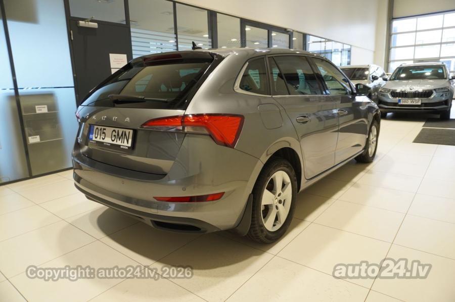 Grey Skoda Scala 2024 in Tallinn, with an engine capacity of 1.00 L and mileage of 53 thousand km for 16500 €, photo 4 on AUTOMOTO.COM.LV