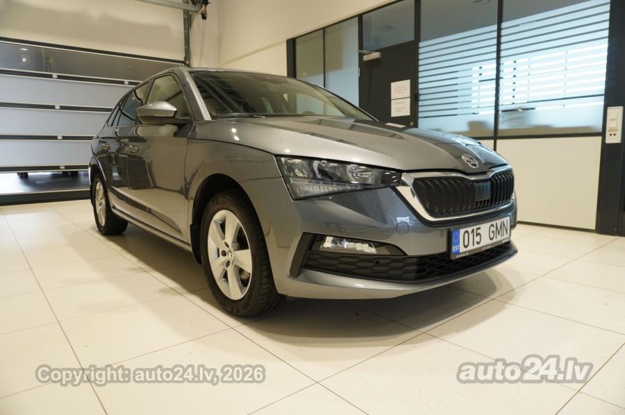 Grey Skoda Scala 2024 in Tallinn, with an engine capacity of 1.00 L and mileage of 53 thousand km for 16500 €, photo 5 on AUTOMOTO.COM.LV