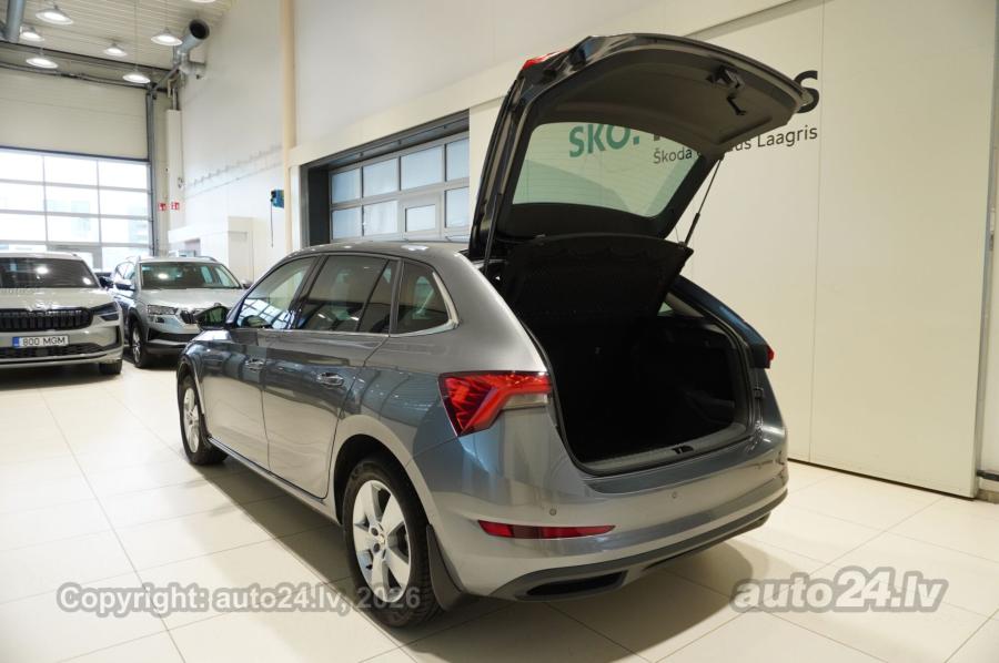 Grey Skoda Scala 2024 in Tallinn, with an engine capacity of 1.00 L and mileage of 53 thousand km for 16500 €, photo 7 on AUTOMOTO.COM.LV