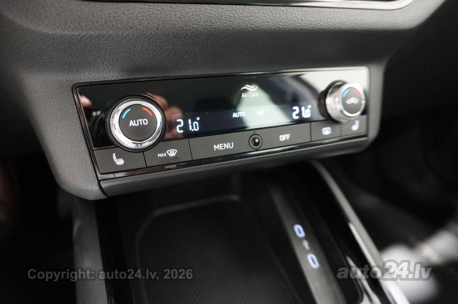 Grey Skoda Scala 2024 in Tallinn, with an engine capacity of 1.00 L and mileage of 44 thousand km for 16900 €, photo 16 on AUTOMOTO.COM.LV