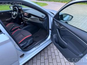 Grey Skoda Scala 2024 in Riga, with an engine capacity of 1.50 L and mileage of 35 thousand km for 26000 €, photo 17 on AUTOMOTO.COM.LV