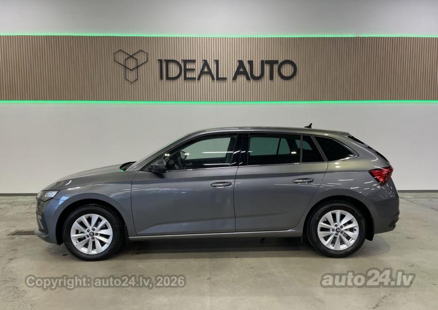 Grey Skoda Scala 2025 in Tallinn, with an engine capacity of 1.00 L and mileage of 38 thousand km for 18990 €, photo 3 on AUTOMOTO.COM.LV