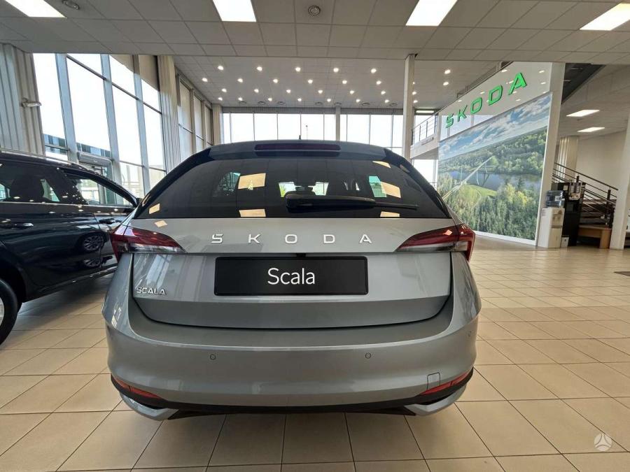 Серый Шкода Scala 2026 в Алитус, объемом двигателя 1.00 л и пробегом 0 тыс. км за 23460 €, фото 6 на AUTOMOTO.COM.LV
