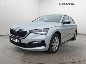 Pelēks Skoda Scala 2022 Rīga, ar dzinēja tilpumu 1.50 L un nobraukumu 150 tūkst. km par 12200 €, foto  vietnē AUTOMOTO.COM.LV