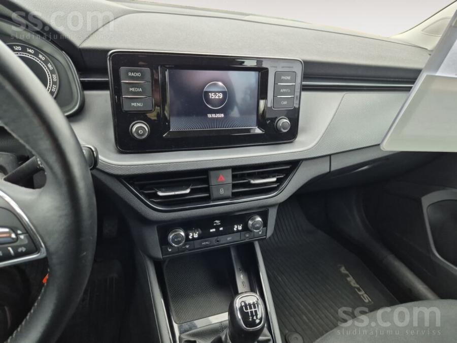 Pelēks Skoda Scala 2022 Rīga, ar dzinēja tilpumu 1.50 L un nobraukumu 150 tūkst. km par 12200 €, foto 15 vietnē AUTOMOTO.COM.LV