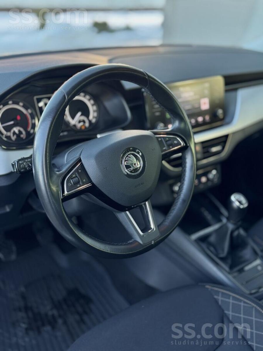 Skoda Scala 2019 in Riga, with an engine capacity of 1.00 L and mileage of 100 thousand km for 9950 €, photo 16 on AUTOMOTO.COM.LV