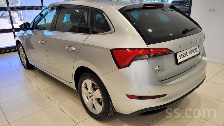 Skoda Scala 2020 in Riga, with an engine capacity of 1.00 L and mileage of 100 thousand km for 12790 €, photo 5 on AUTOMOTO.COM.LV