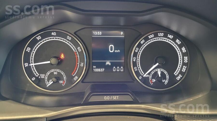 Skoda Scala 2020 in Riga, with an engine capacity of 1.00 L and mileage of 100 thousand km for 12790 €, photo 14 on AUTOMOTO.COM.LV
