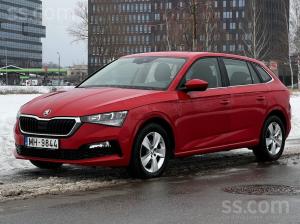 Sarkans Skoda Scala 2019 Rīga, ar dzinēja tilpumu 1.60 L un nobraukumu 194 tūkst. km par 10800 €, foto  vietnē AUTOMOTO.COM.LV