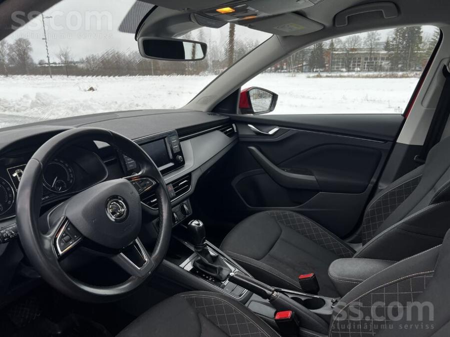Sarkans Skoda Scala 2019 Rīga, ar dzinēja tilpumu 1.60 L un nobraukumu 194 tūkst. km par 10800 €, foto 4 vietnē AUTOMOTO.COM.LV