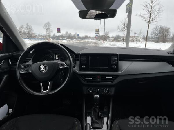 Red Skoda Scala 2019 in Riga, with an engine capacity of 1.60 L and mileage of 194 thousand km for 10800 €, photo 6 on AUTOMOTO.COM.LV