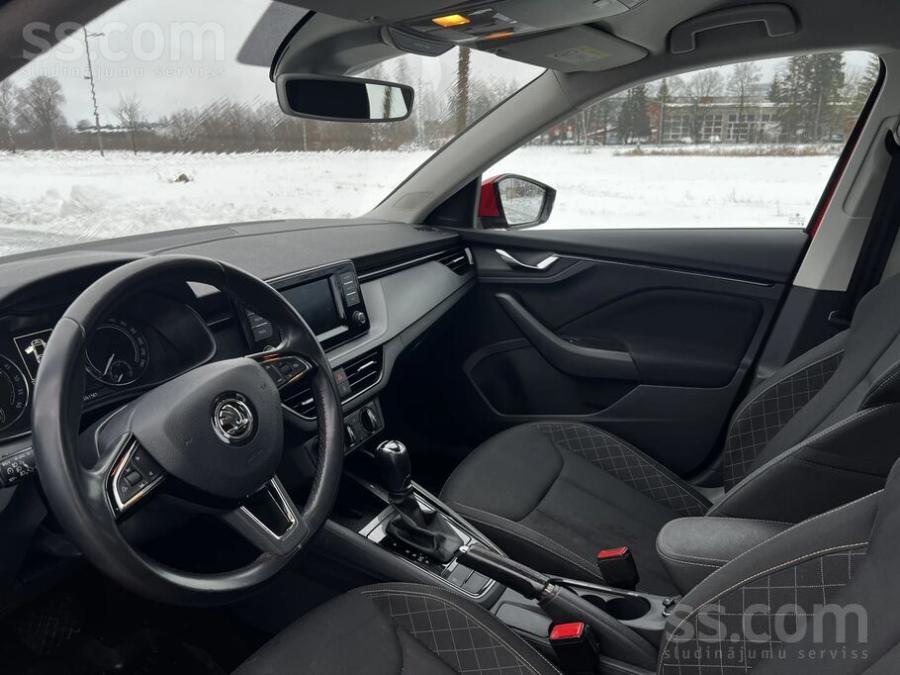 Sarkans Skoda Scala 2019 Rīga, ar dzinēja tilpumu 1.60 L un nobraukumu 194 tūkst. km par 10800 €, foto 4 vietnē AUTOMOTO.COM.LV