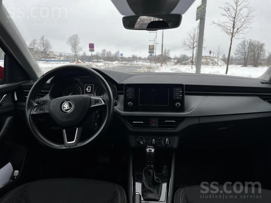 Sarkans Skoda Scala 2019 Rīga, ar dzinēja tilpumu 1.60 L un nobraukumu 194 tūkst. km par 10800 €, foto 6 vietnē AUTOMOTO.COM.LV
