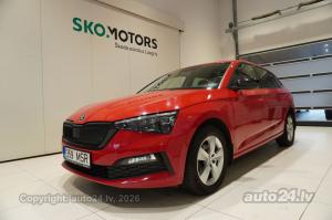 Sarkans Skoda Scala 2019 Tallina, ar dzinēja tilpumu 1.50 L un nobraukumu 79 tūkst. km par 12900 €, foto  vietnē AUTOMOTO.COM.LV