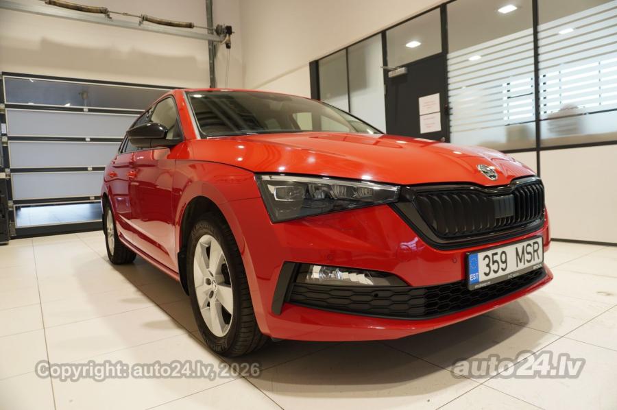Sarkans Skoda Scala 2019 Tallina, ar dzinēja tilpumu 1.50 L un nobraukumu 79 tūkst. km par 12900 €, foto 5 vietnē AUTOMOTO.COM.LV