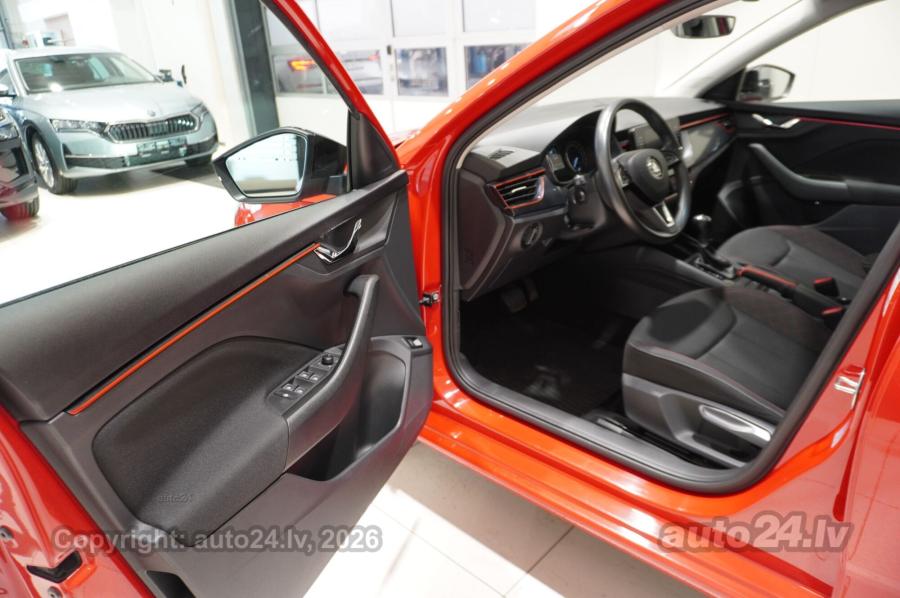 Sarkans Skoda Scala 2019 Tallina, ar dzinēja tilpumu 1.50 L un nobraukumu 79 tūkst. km par 12900 €, foto 15 vietnē AUTOMOTO.COM.LV