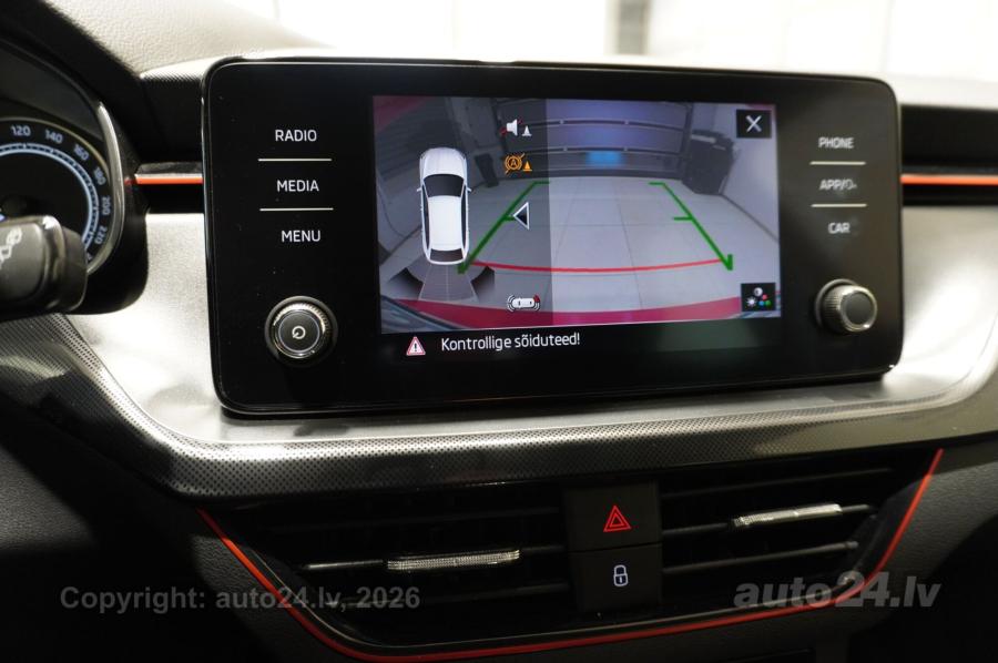 Sarkans Skoda Scala 2019 Tallina, ar dzinēja tilpumu 1.50 L un nobraukumu 79 tūkst. km par 12900 €, foto 19 vietnē AUTOMOTO.COM.LV