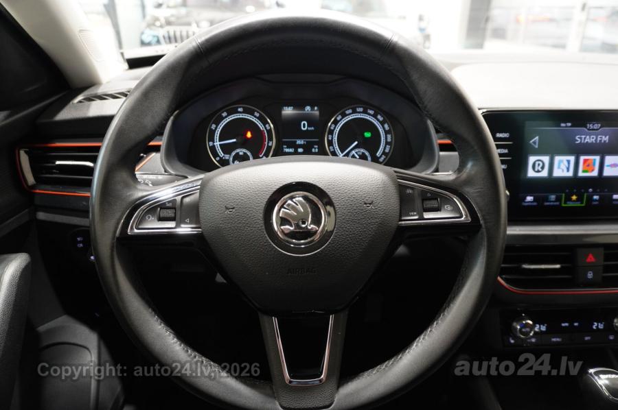 Sarkans Skoda Scala 2019 Tallina, ar dzinēja tilpumu 1.50 L un nobraukumu 79 tūkst. km par 12900 €, foto 22 vietnē AUTOMOTO.COM.LV