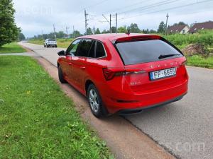 Red Skoda Scala 2019 in Riga, with an engine capacity of 1.60 L and mileage of 81 thousand km for 12300 €, photo 5 on AUTOMOTO.COM.LV