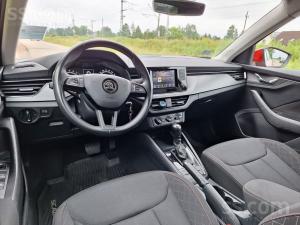 Red Skoda Scala 2019 in Riga, with an engine capacity of 1.60 L and mileage of 81 thousand km for 12300 €, photo 7 on AUTOMOTO.COM.LV