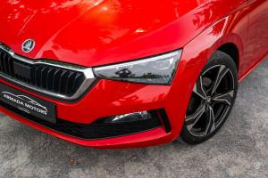 Red Skoda Scala 2019 in Vilnius, with an engine capacity of 1.60 L and mileage of 205 thousand km for 11900 €, photo 9 on AUTOMOTO.COM.LV