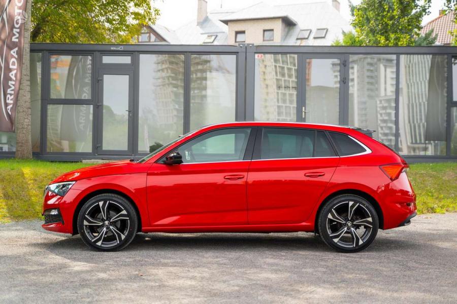 Red Skoda Scala 2019 in Vilnius, with an engine capacity of 1.60 L and mileage of 205 thousand km for 11900 €, photo 10 on AUTOMOTO.COM.LV