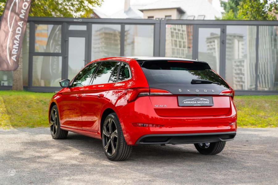 Red Skoda Scala 2019 in Vilnius, with an engine capacity of 1.60 L and mileage of 205 thousand km for 11900 €, photo 12 on AUTOMOTO.COM.LV