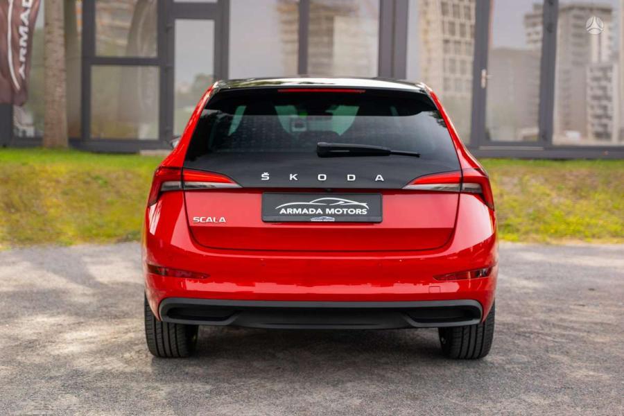 Red Skoda Scala 2019 in Vilnius, with an engine capacity of 1.60 L and mileage of 205 thousand km for 11900 €, photo 14 on AUTOMOTO.COM.LV