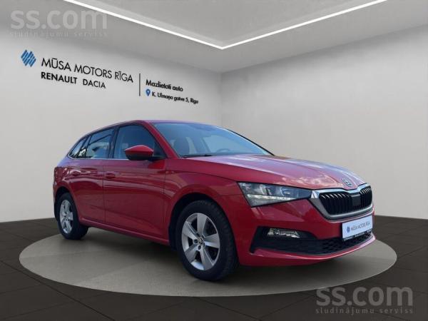 Красный Шкода Scala 2020 в Рига, объемом двигателя 1.60 л и пробегом 110 тыс. км за 11995 €, фото 1 на AUTOMOTO.COM.LV