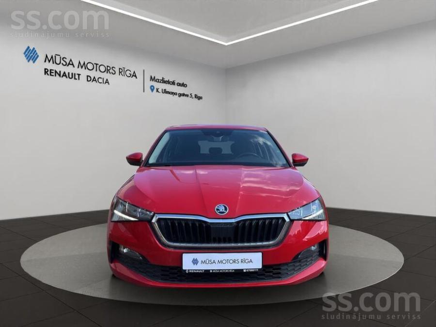 Красный Шкода Scala 2020 в Рига, объемом двигателя 1.60 л и пробегом 110 тыс. км за 11995 €, фото 3 на AUTOMOTO.COM.LV