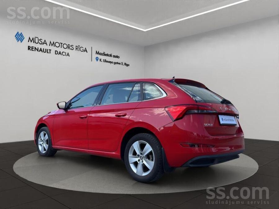 Красный Шкода Scala 2020 в Рига, объемом двигателя 1.60 л и пробегом 110 тыс. км за 11995 €, фото 7 на AUTOMOTO.COM.LV